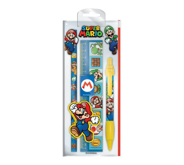 Someone’s in a Makro Super Mario Stationery Set Mood