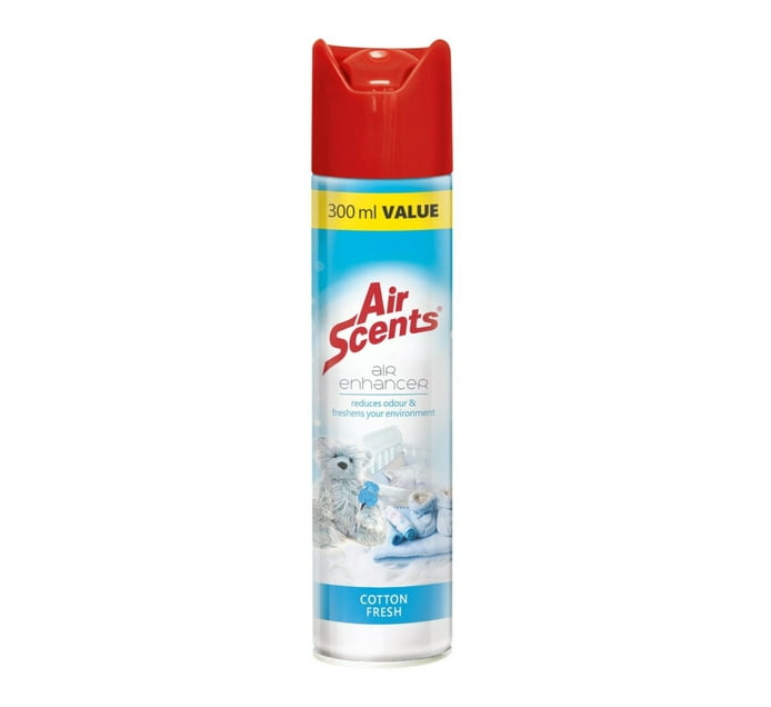 Buy Air Scents Extra Value Air Freshener Cotton Fresh (6 x 300ml in ...