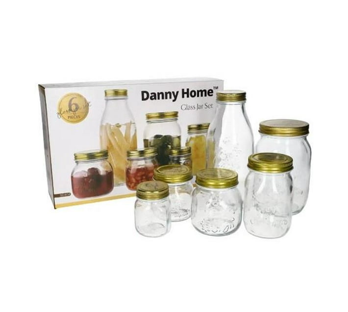 Someone’s in a Makro Glass Storage Jars With Steel Lid Set 6pcs Mood