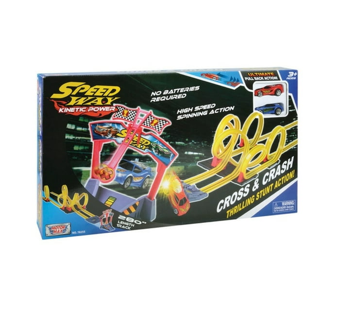 Someone’s in a Makro Motormax Speedway Cross And Crash Track Set Mood