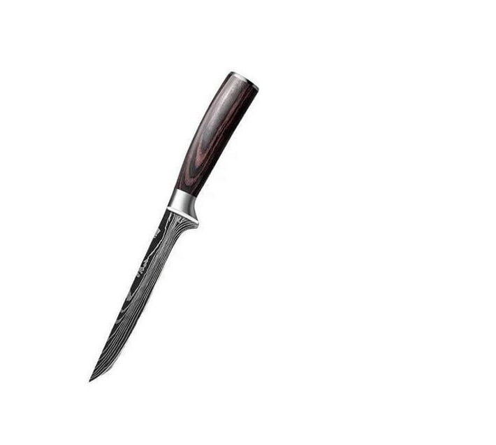 Someone’s in a Makro Damascus Pattern Butcher Meat Boning Knife - 27 cm ...