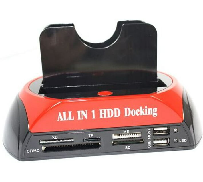 Ojees All in 1 HDD Docking Station For Laptop (Black) | Makro
