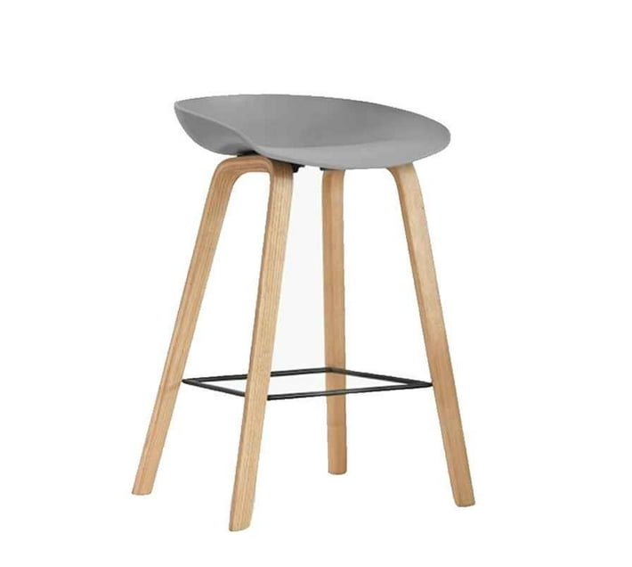 Someone’s in a Makro Minimalist Kitchen And Bar Stool - WB - Grey Mood