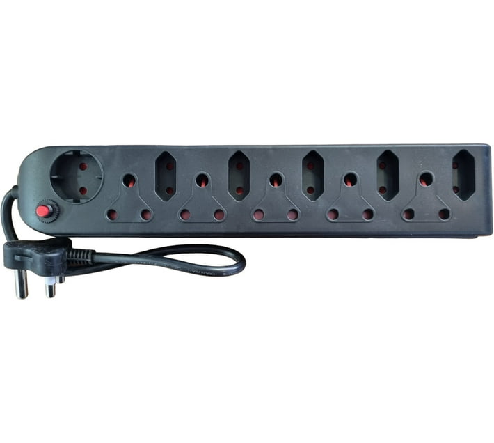 Alphacell Multiplug - 11 way5x16a+5x5a+1xshuko+overload black Power ...