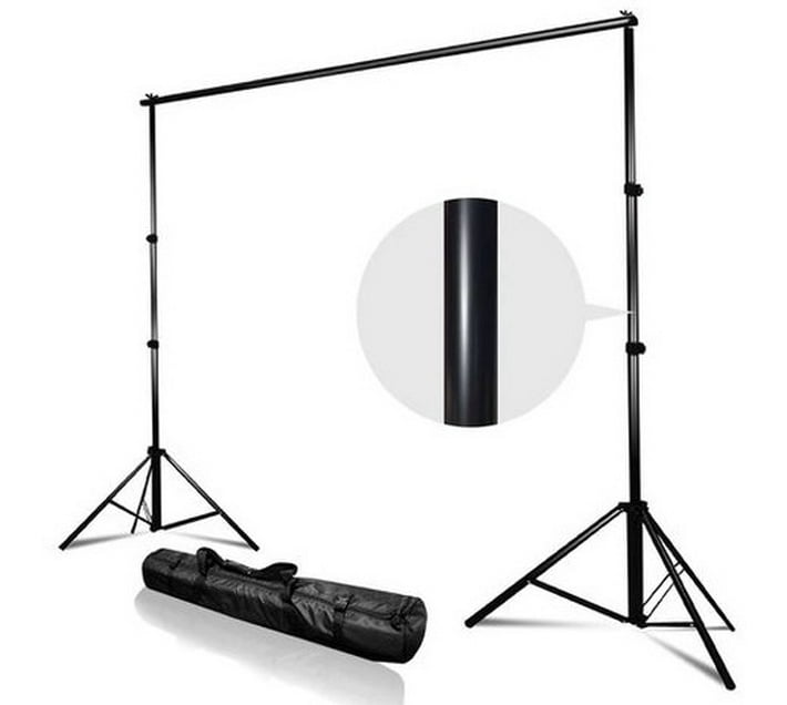 DW 2M*3M Heavy Duty Adjustable Backdrop Support Stand Tripod (Black ...