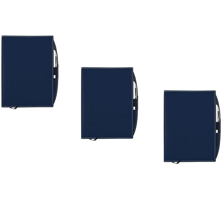 PVC Journal bn009 A5 Journal Single (Navy Blue) | Makro