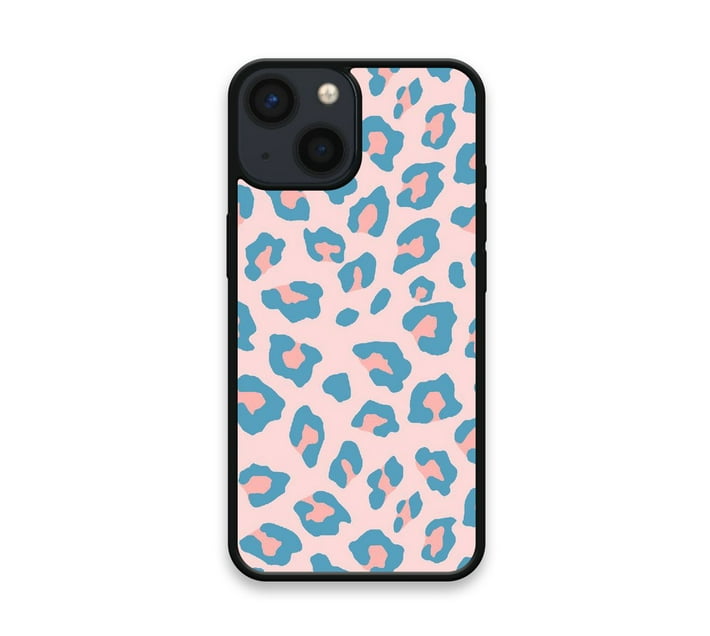 Caitscases TPU Fashion Covers - Apple iPhone 13 Mini (Baby Blue Leopard Print) | Makro