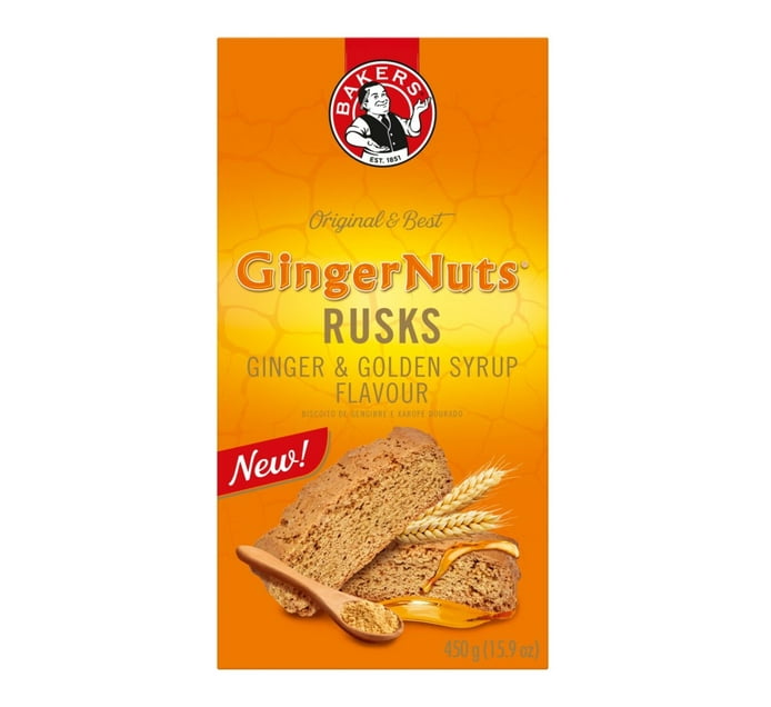 Someone’s in a Makro Bakers Rusk GINGER NUTS (450g) Mood