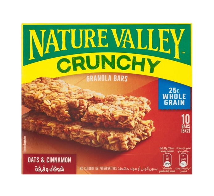 Someone’s in a Makro Nature Valley Breakfast Bar Cinnamon (5X42g) Mood