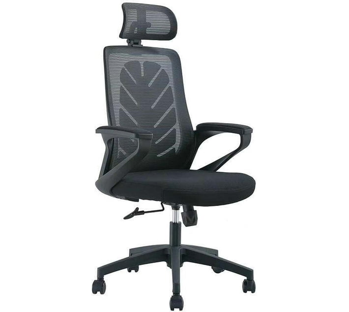 SHAH's AURA OFFICE CHAIR Office Adjustable Arm Chair (NA, Pre-assembled ...