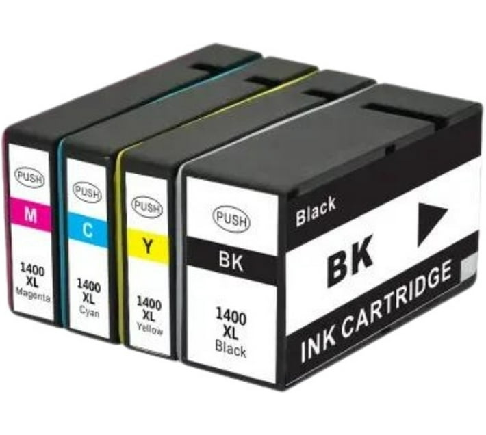 Canon Generic Canon 1400XL OEMIT Black and Tri Colour Combo Pack Ink ...