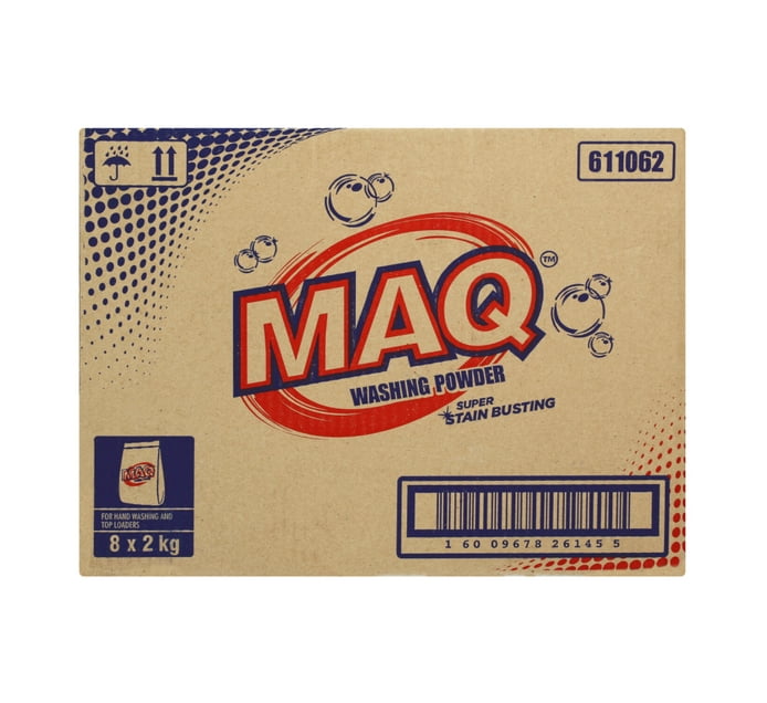 MAQ Washing Powder Flexi Bag (8X2KG) | Makro