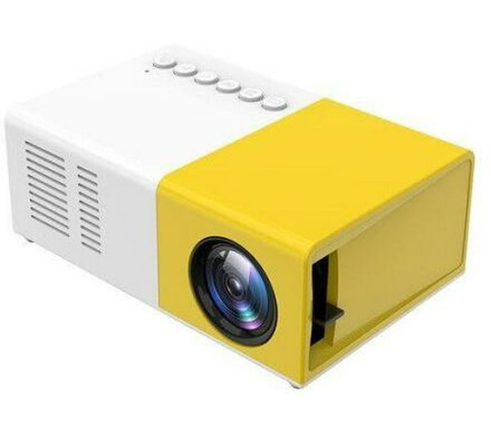 Generic N/A (1200 lm) Portable Projector (Yellow) | Makro