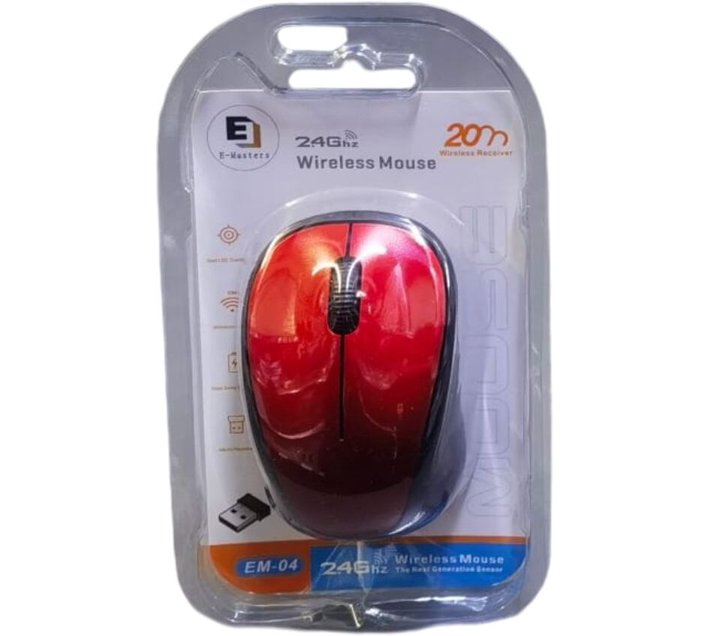 E-Masters EM-04 Wireless Mouse Wireless | Makro