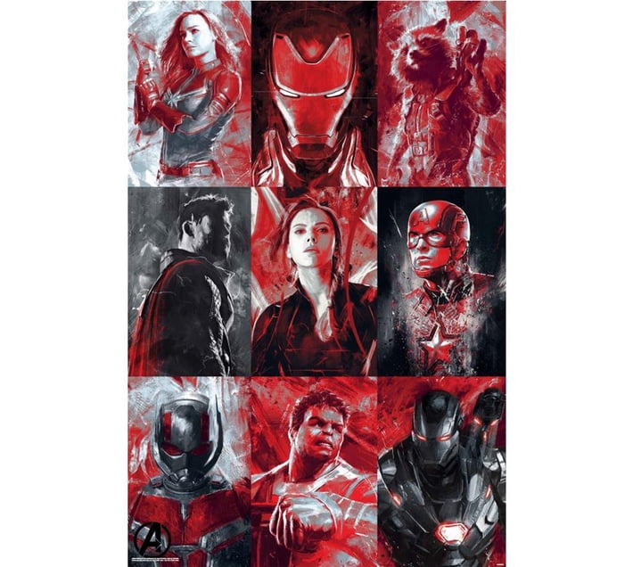Someone’s in a Makro Avengers (Endgame Profiles) 61 x 91.5cm Maxi ...