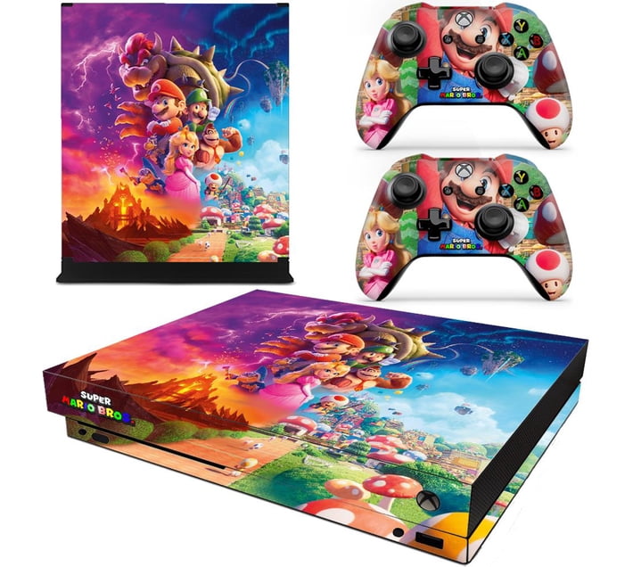 Someone’s in a Makro SkinNit Decal Skin For Xbox One X: uper Mario ...