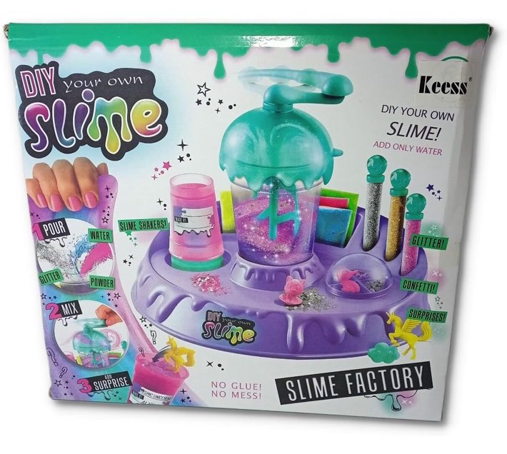 Generic Slime and Glitter Clay Factory Machine Activity Toys (Purple ...