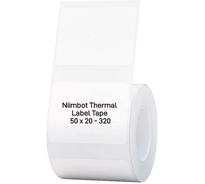 Niimbot B1/B21/B3S Self Adhesive Paper Label (White) | Makro