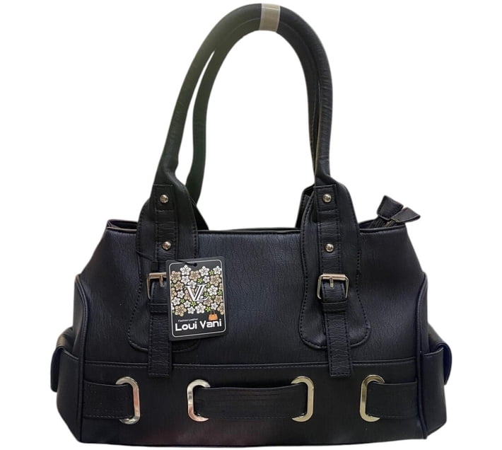 Loui Vani Classic Leather Shoulder Bag (Black, 45 inch) | Makro