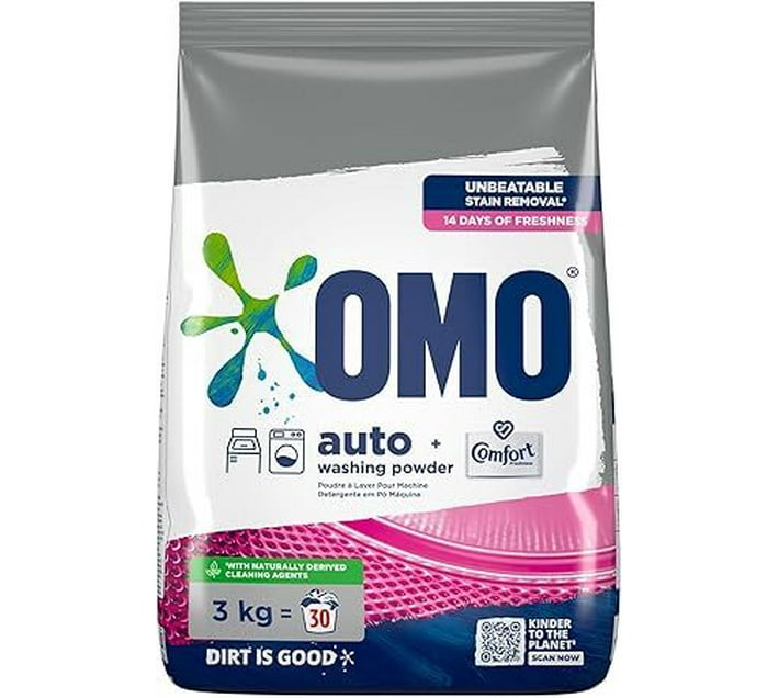 Buy omo auto washing powder OMO Washing Powder 3 kg () in Bulk | Makro ...