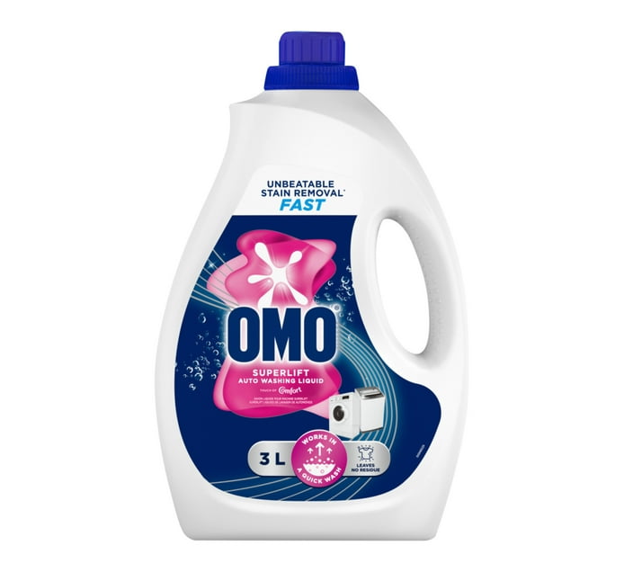 Buy Omo Superlift Auto Washing Liquid Detergent Touch Of Comfort 3L in ...