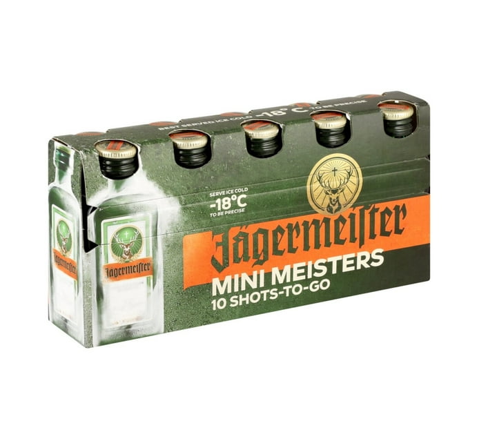 Jagermeister Mini Meisters (10 x 20 ml) | Makro