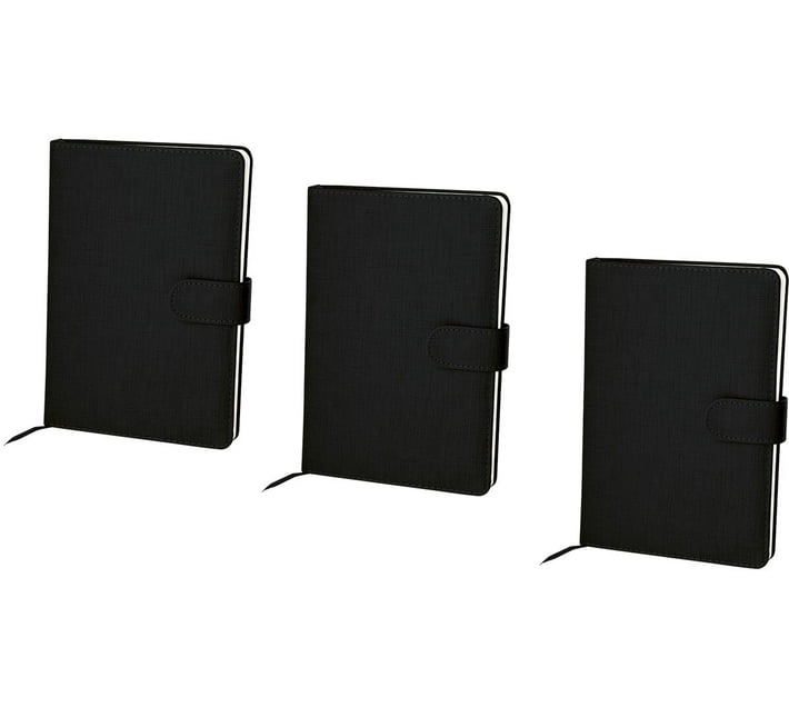 Genesis Luxury A5 Note Book Single (Black) | Makro