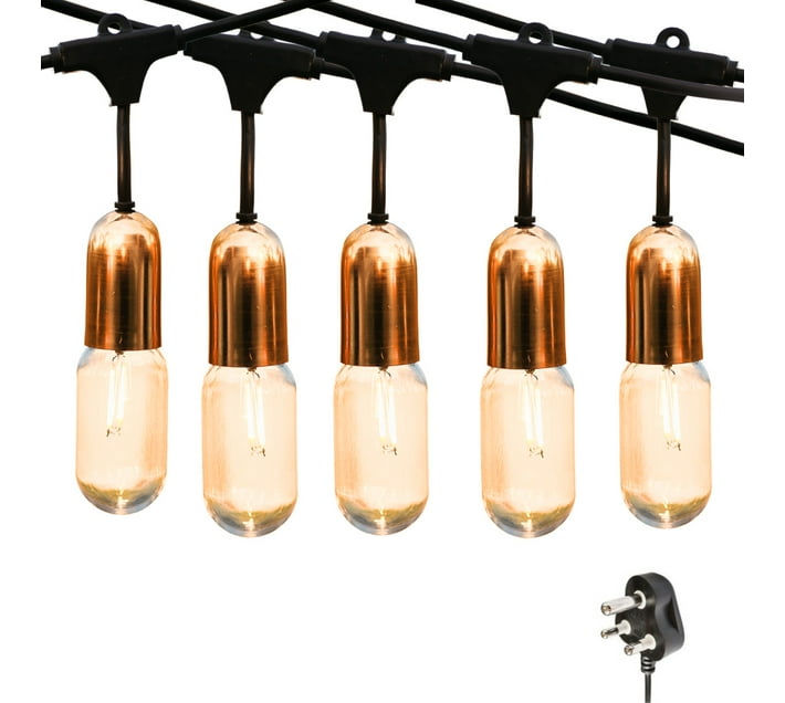 Stellar Lighting 20 LEDs 1000 cm White Steady Bulb Rice Lights (Pack of ...