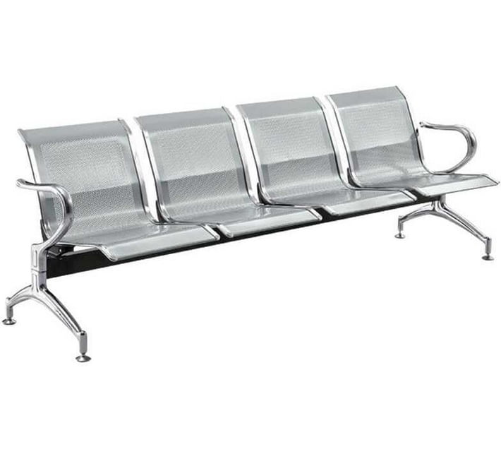 Shah Office Bench furniture Office Set (Silver) | Makro