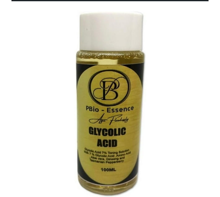 Pbio-essence GLYCOLIC ACID 7% TONING SOLUTION for Men & Women (100 ml ...