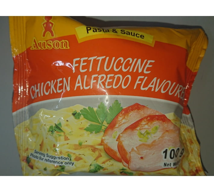 Buy Auson Pasta & Sauce Chicken Alfredo Instant Pasta (Pack of 15, 100 ...