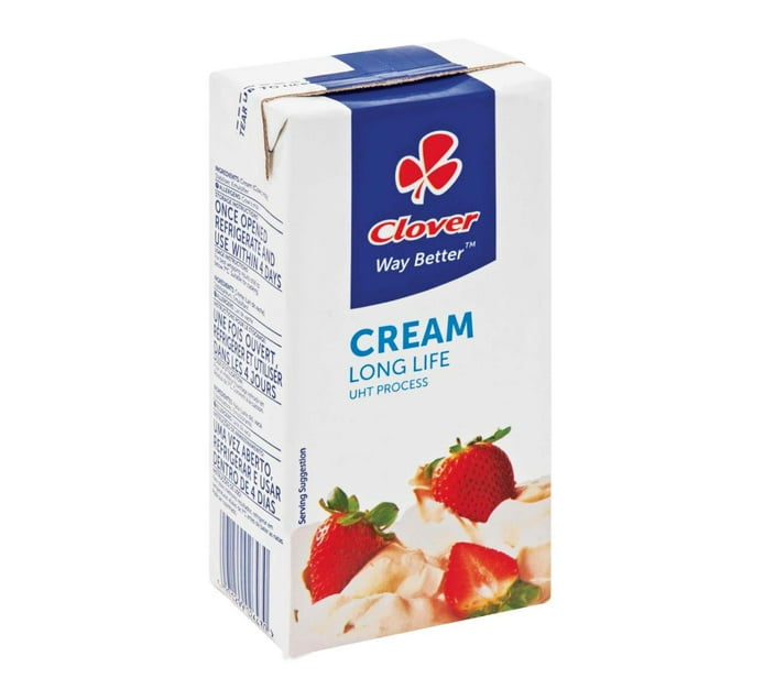 Buy Clover UHT Dairy Cream 500ml in Bulk | Makro Business