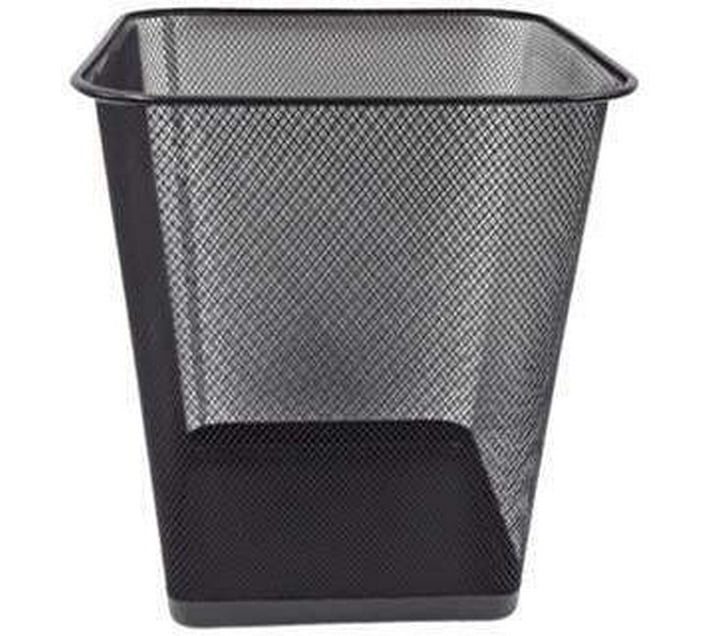 BIG RECTANGULAR DUSTBIN 300cm BLACK Carbon Steel Dustbin (Black) | Makro