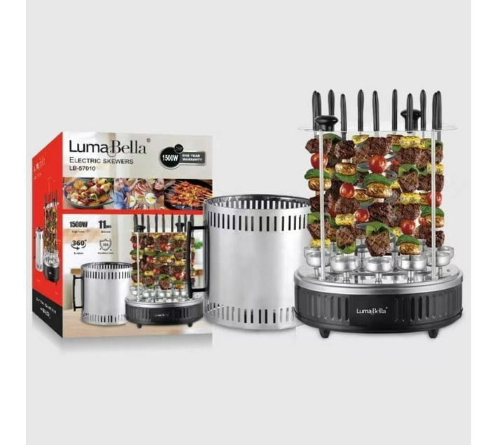 Lumabella 0-Litre LB-57010 ELECTRIC SKEWERS Oven Toaster Grill (OTG ...
