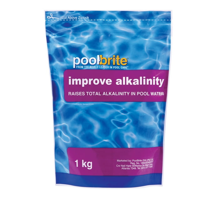 Poolbrite 1kg Improve alkalinity | Makro