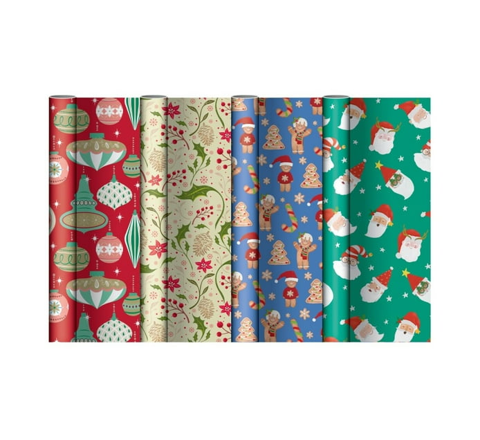 Creative 50 cm x 40 m Counter Roll Assorted Christmas Designs | Makro