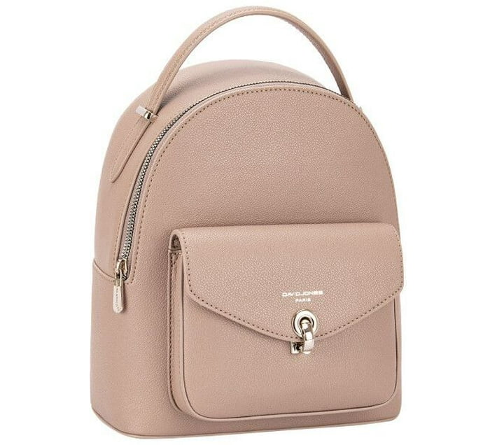 David Jones Pink Backpack DJ820J Backpack (Pink, 1 L) | Makro