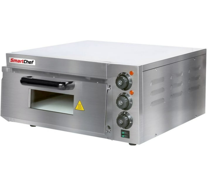 SMARTCHEF 275dddc8 Electric Pizza Oven (Grey, Black) | Makro
