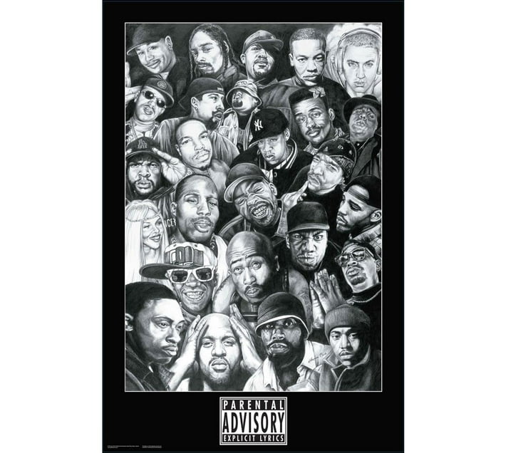 Rap Gods 61 x 91.5cm Maxi Poster | Makro