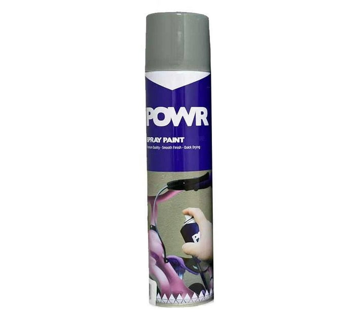 Someone’s in a Makro Powr Spray Paint STD 300ml Tin Grey Primer Mood