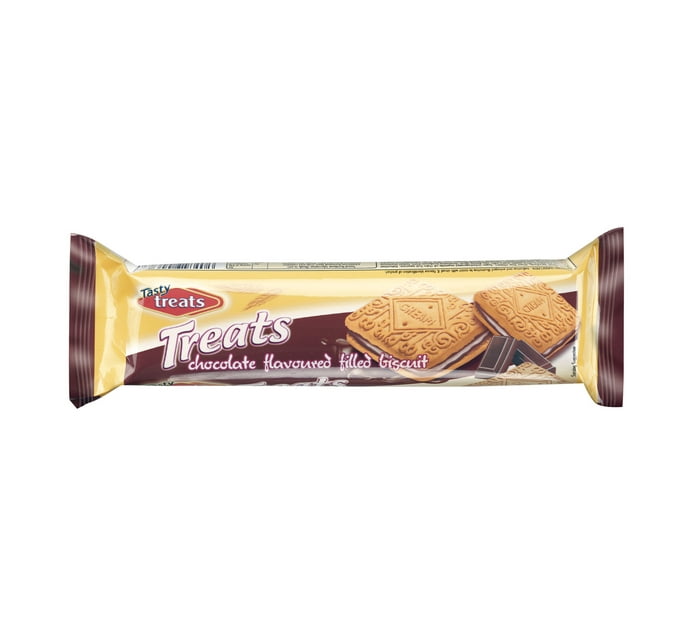 Tasty Treats Cream Biscuits Chocolate (12 x 80g) | Makro