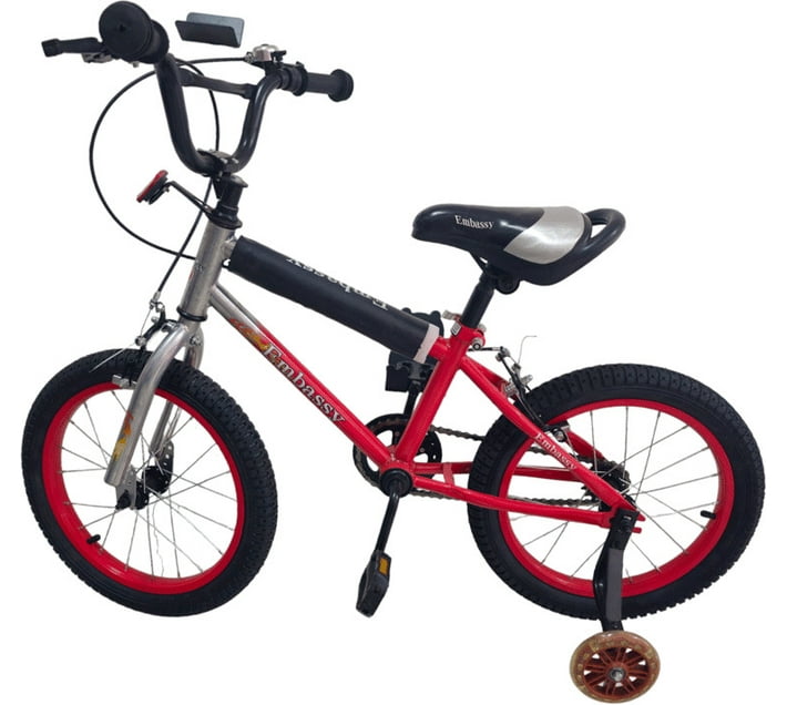 Embassy 16 inch Bicycle With Light Up Trainer Wheels 16 inch (Single ...