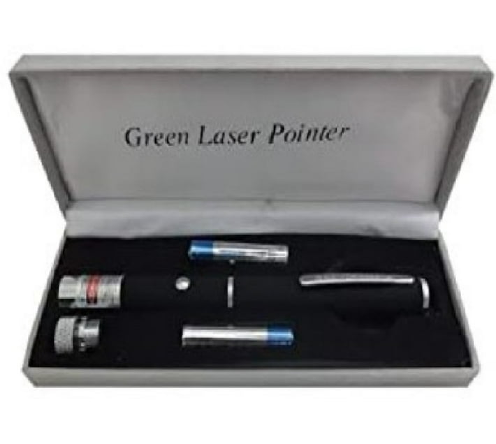 World 108-9 Multipurpose Laser Pointer for Presentation for office use (650 nm, Green, Pack of 1 ...