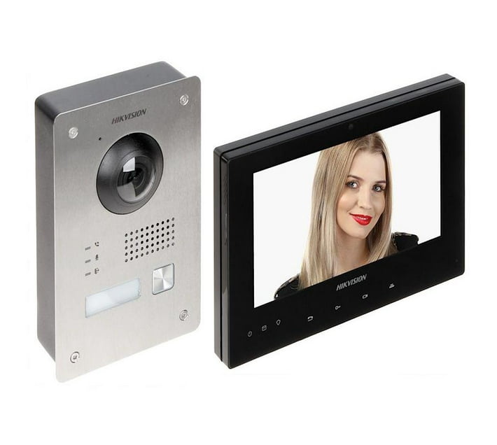 Someone’s in a Makro Hikvision IP Two-Wire Video Intercom Kit Mood