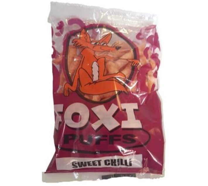 Foxi Puffs Puffs Sweet Chilli Chips 50g Pack of 20 Chips | Makro