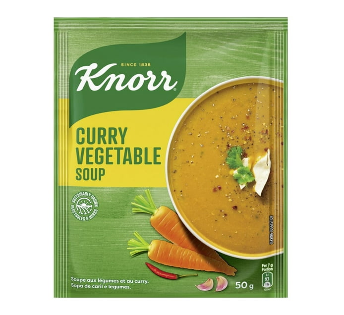 Buy Knorr Soup Curry Vegetable (10 x 50g) in Bulk | Makro Business