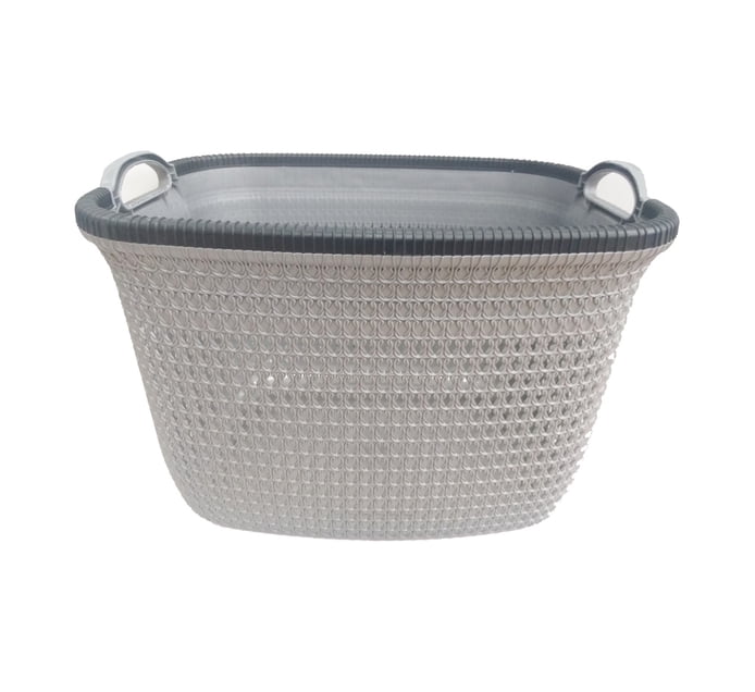 Someone’s in a Makro Formosa Knit Laundry Basket Mood