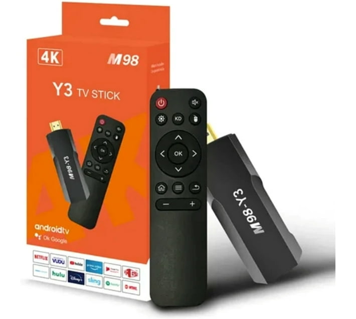 Buy MK M98-Y3 TV Stick 4K Ultra HD - Black Streaming Stick (128 GB ...