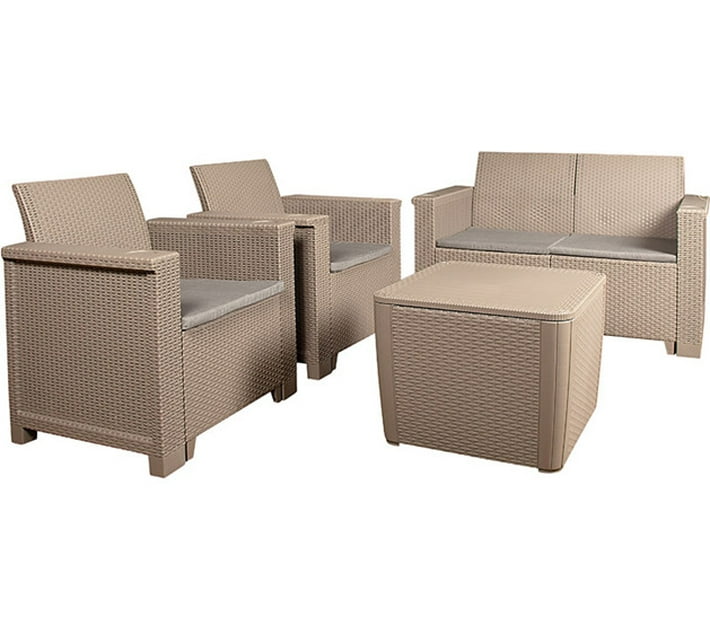 Chairs & table Plastic Table & Chair Set (Finish Colour - NA, Pre ...