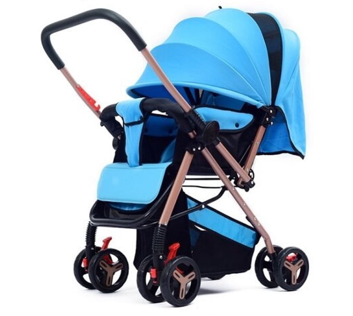 LALA BS233 Stroller Pram (2, Blue) | Makro